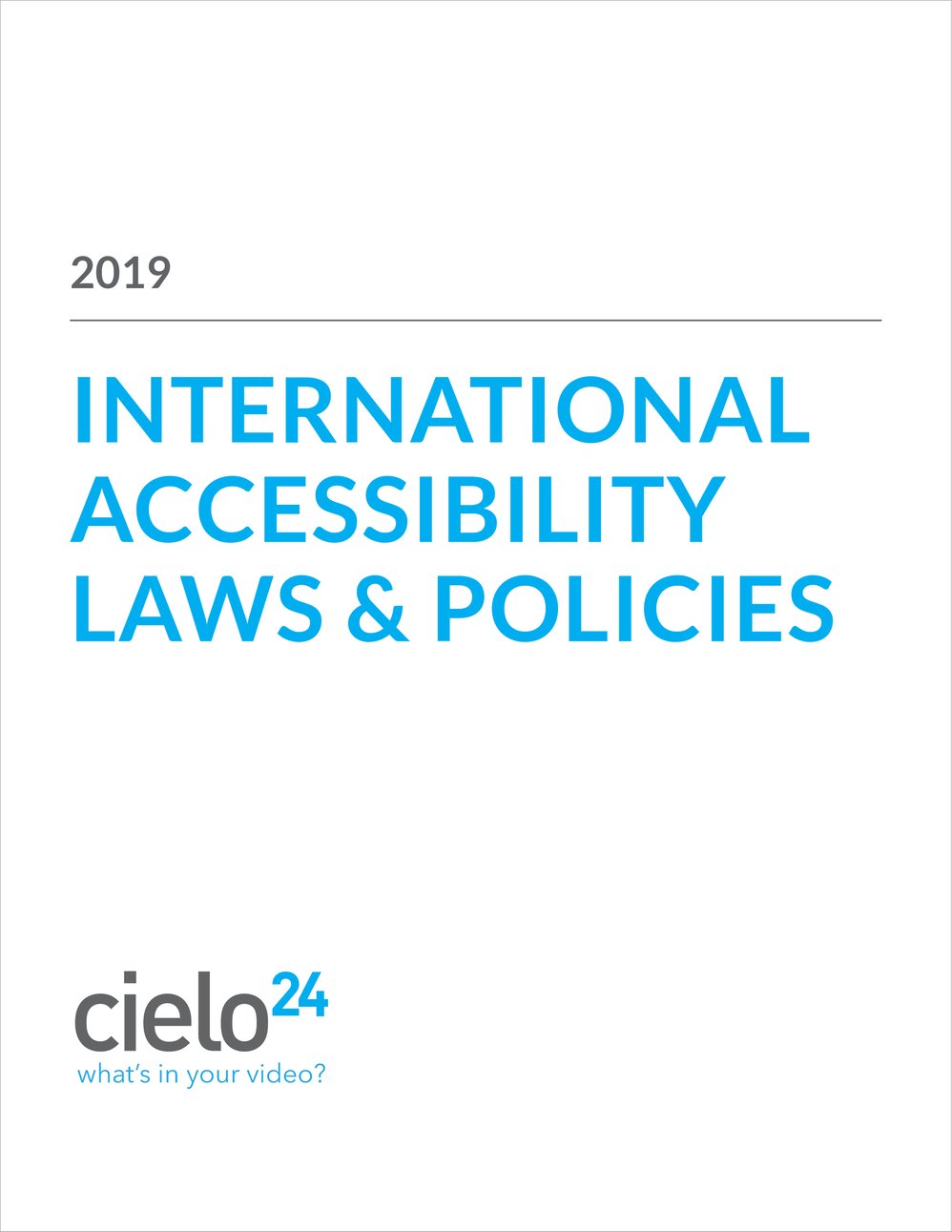 2019 International Accessibility Laws And Policies 2019 International Accessibility Laws And Policies